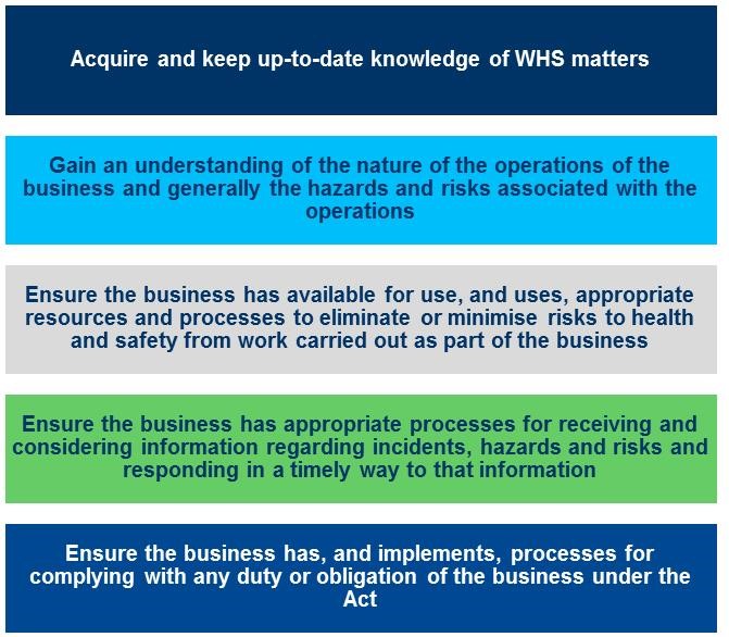Directors Work Health and Safety Duties – Guidance from Abroad – Health ...